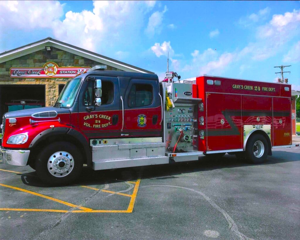 Apparatus | Gray's Creek Volunteer Fire Department 24